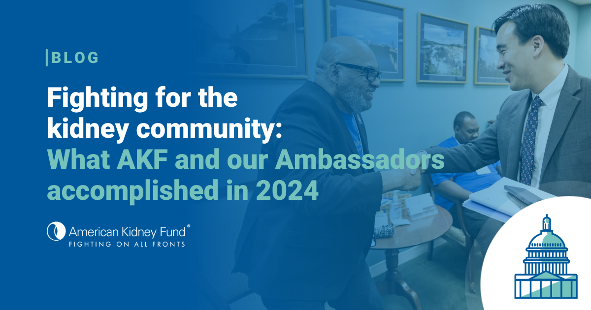 Fighting for the kidney community: What AKF and our Ambassadors ...
